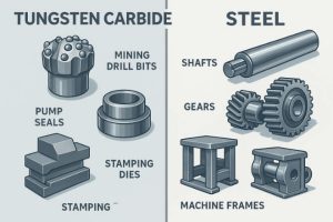 Tungsten Carbide vs Steel: Best Wear Material