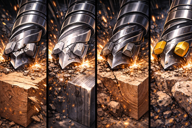 Carbide Tips vs Other Hard Materials