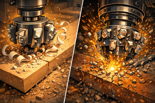 Carbide Tips vs Ceramic & Steel for Tough Cuts